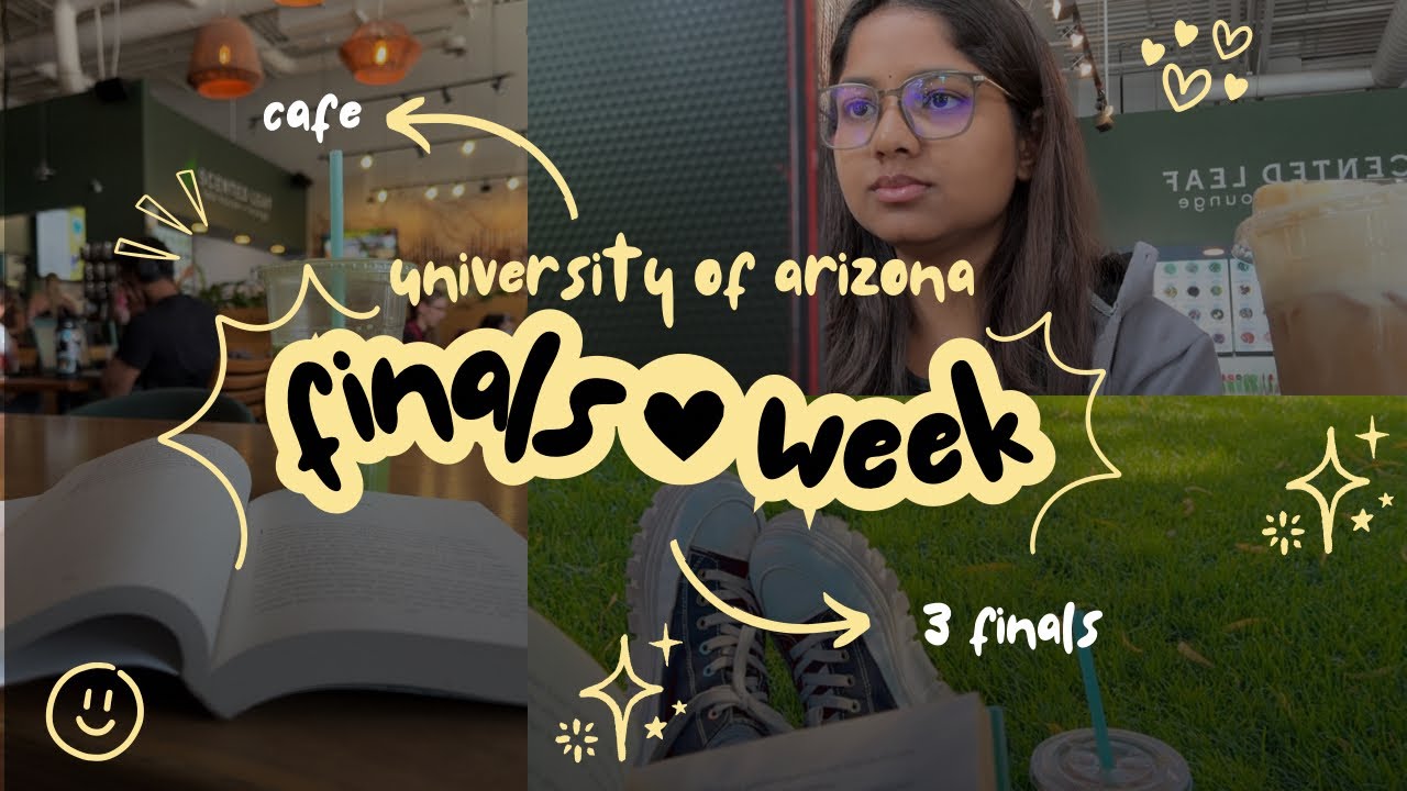 Realistic Finals Week in College 📚 | Studying, Picnics, Cafes & 3 Exams ...