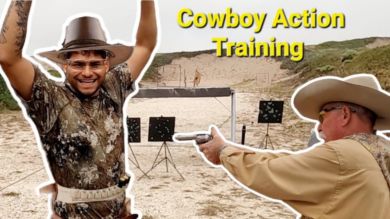 COWBOY ACTION SHOOTING Learning How To Training | Sighting in At The ...