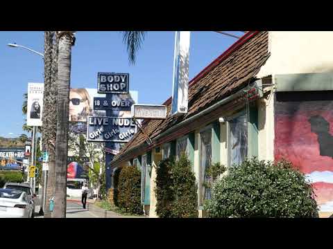 The Body Shop Strip Club Sunset Blvd LA CA USA May 12, 2022 LA ...