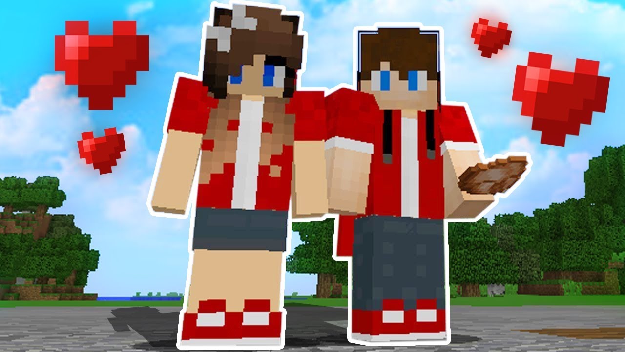 Minha Namorada No Minecraft Dlet Youtube