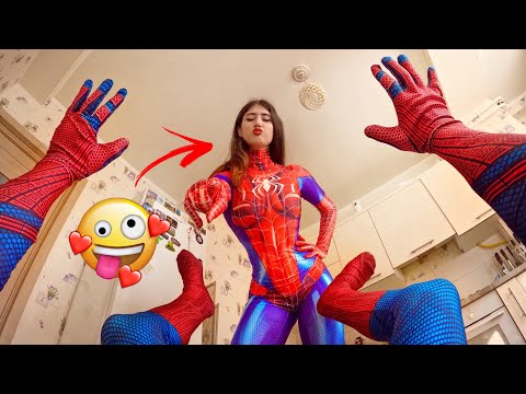 SPIDER MAN WAS TRAPPED IN LOVE BEAUTIFUL GIRL  (POV Love Best) @Celpan 