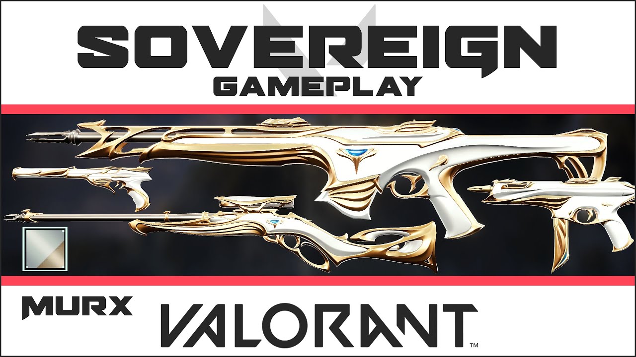 Sovereign VALORANT Skins GAMEPLAY (ft. Broken Ghost) | Skin Collection ...