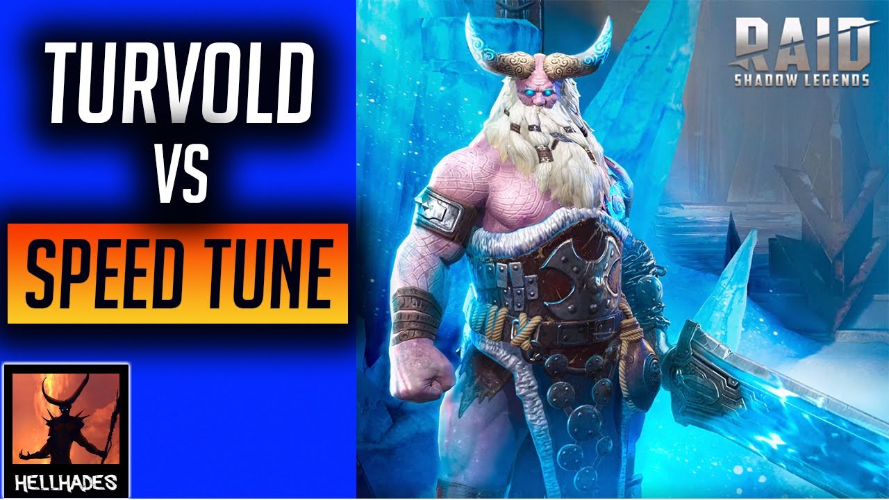 RAID: Shadow Legends | Turvold Smash Vs Speed Tuned team! This one was ...