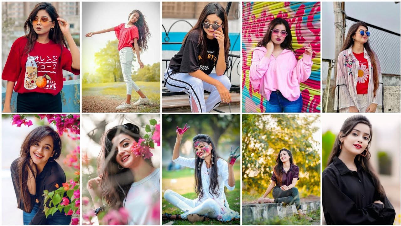 top stylish jeans photo pose for girls | best stylish photo poses for ...