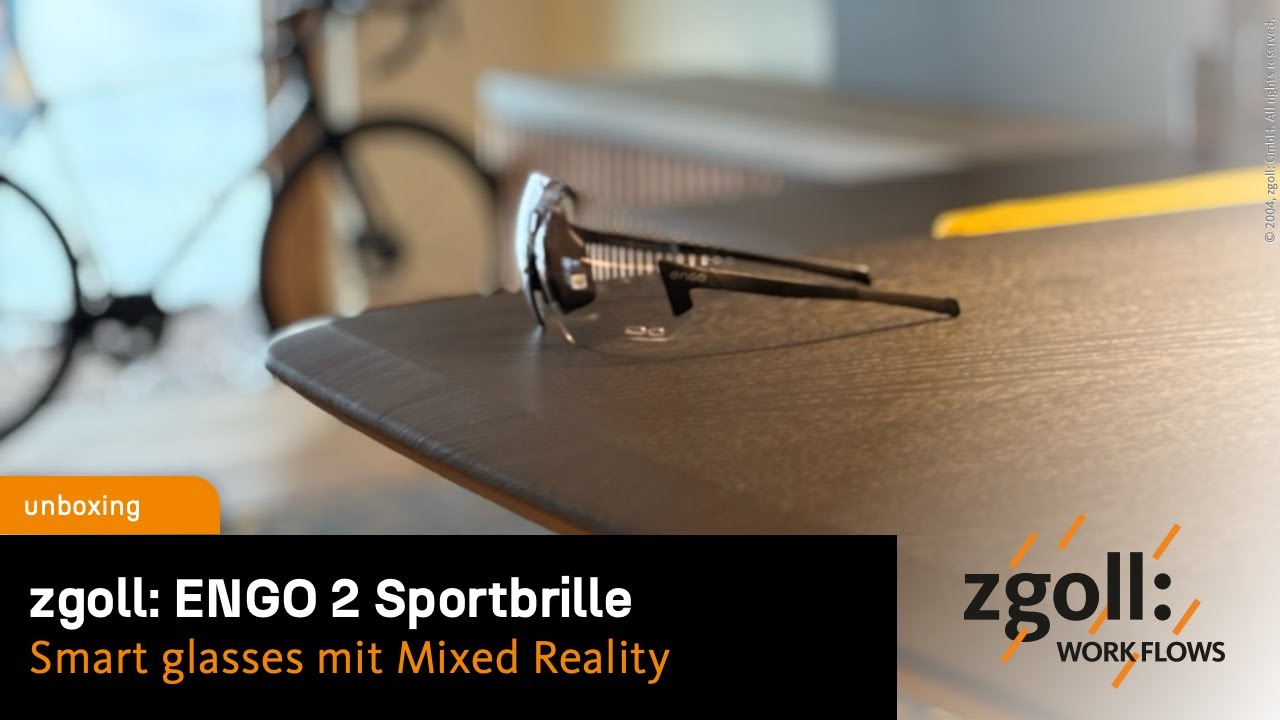 zgoll: | Unboxing ENGO 2 Sportbrille – Smart Glasses mit Mixed Reality ...
