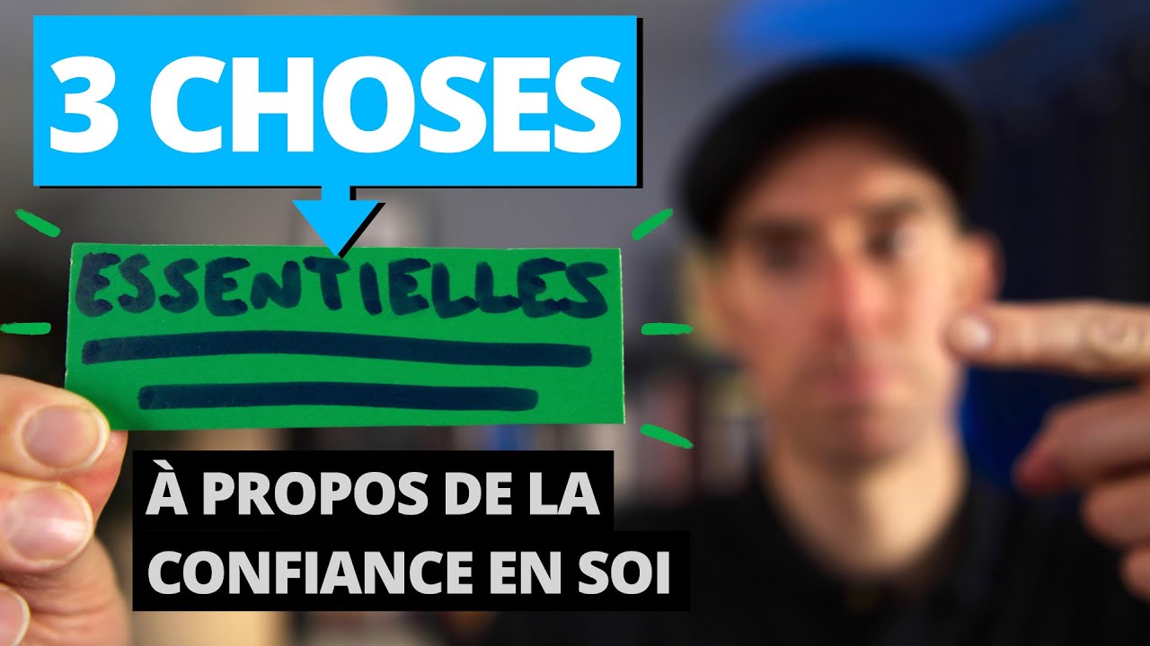 Les trois choses ESSENTIELLES que tu dois toujours te rappeler à propos ...