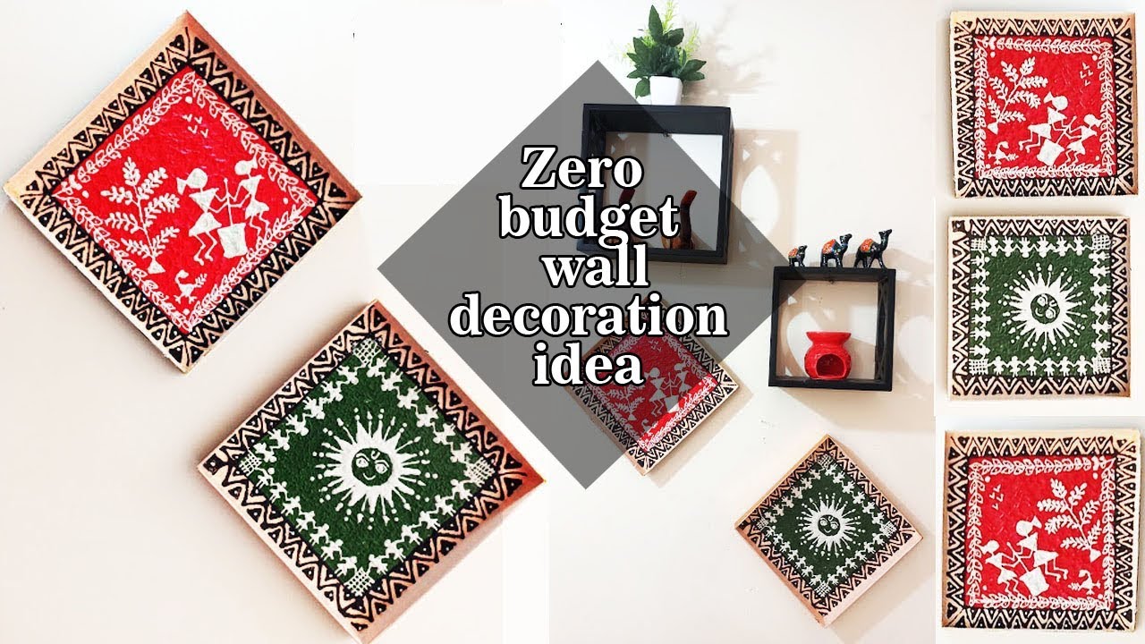 Indian folk art. DIY Warli painting for beginners step by step. zero ...