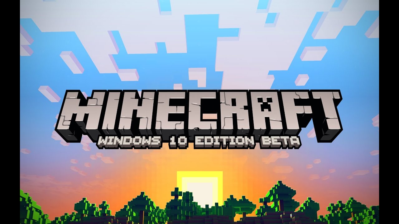 Minecraft Windows 10 Beta - YouTube