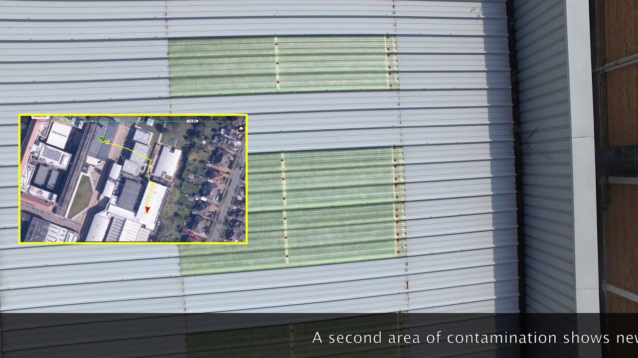 Inaccessible Roof Survey using RC Drone for Inspection - YouTube