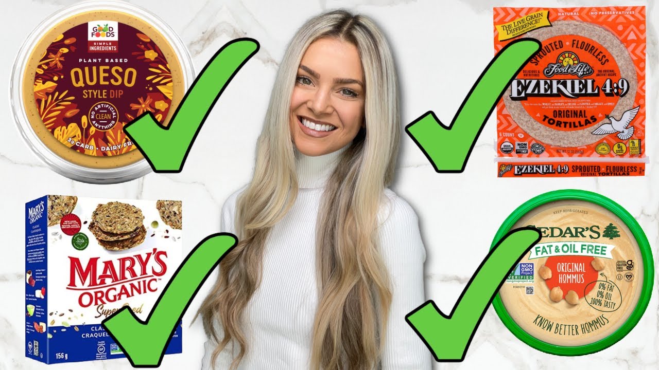 Packaged Foods I *Actually* Eat As a Nutritionist - YouTube