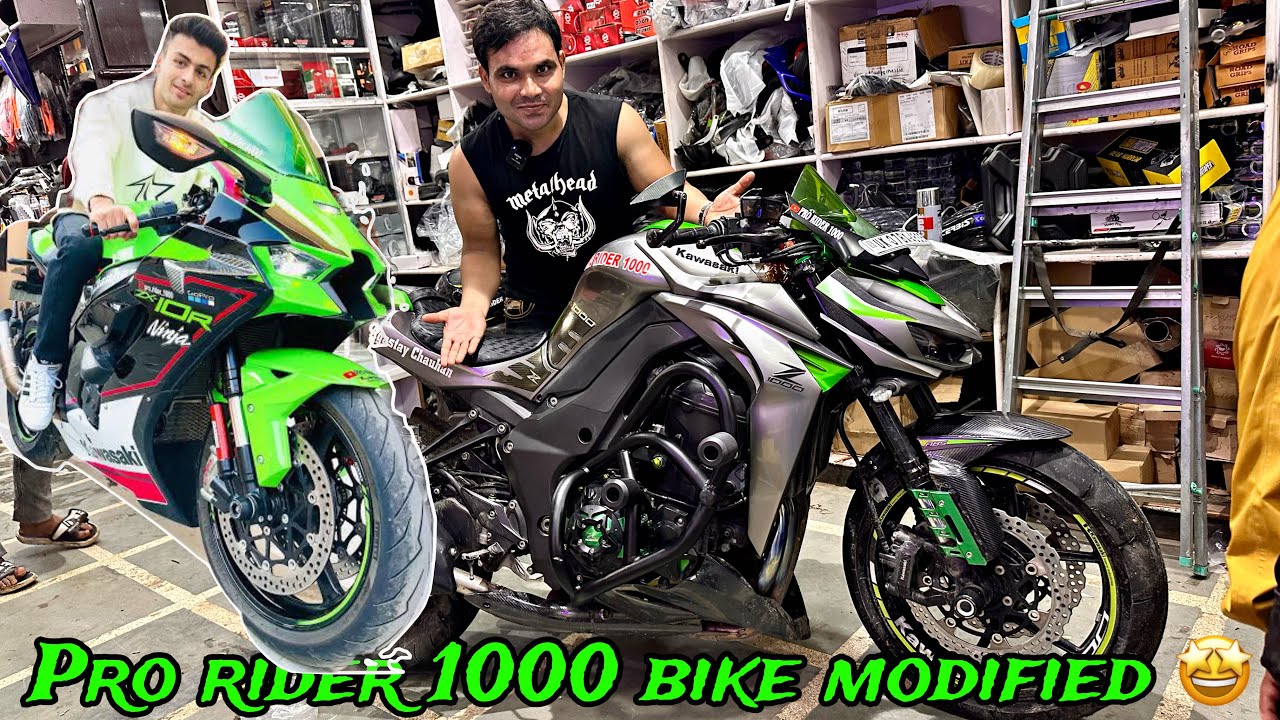 @PRORIDER1000AgastayChauhan Ninja modification | z1000 modified - YouTube