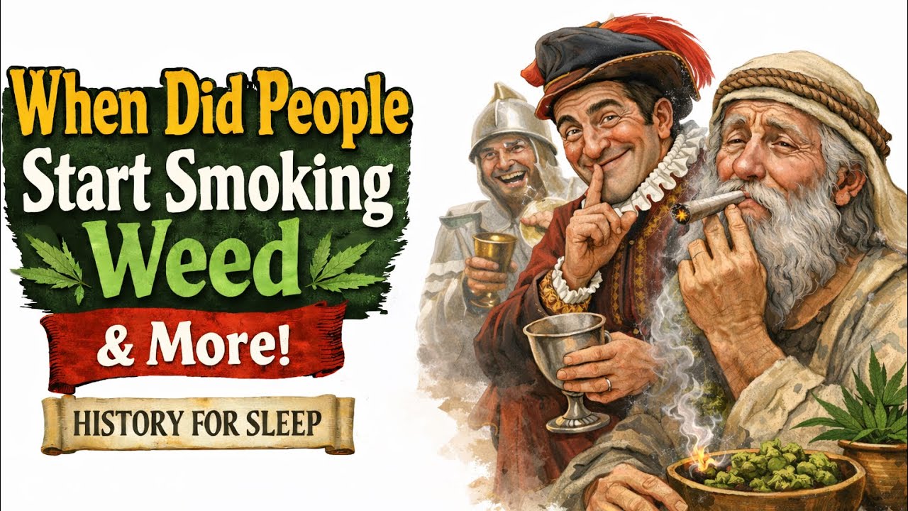 When Did People Start Smoking Weed and more | History For Sleep - YouTube