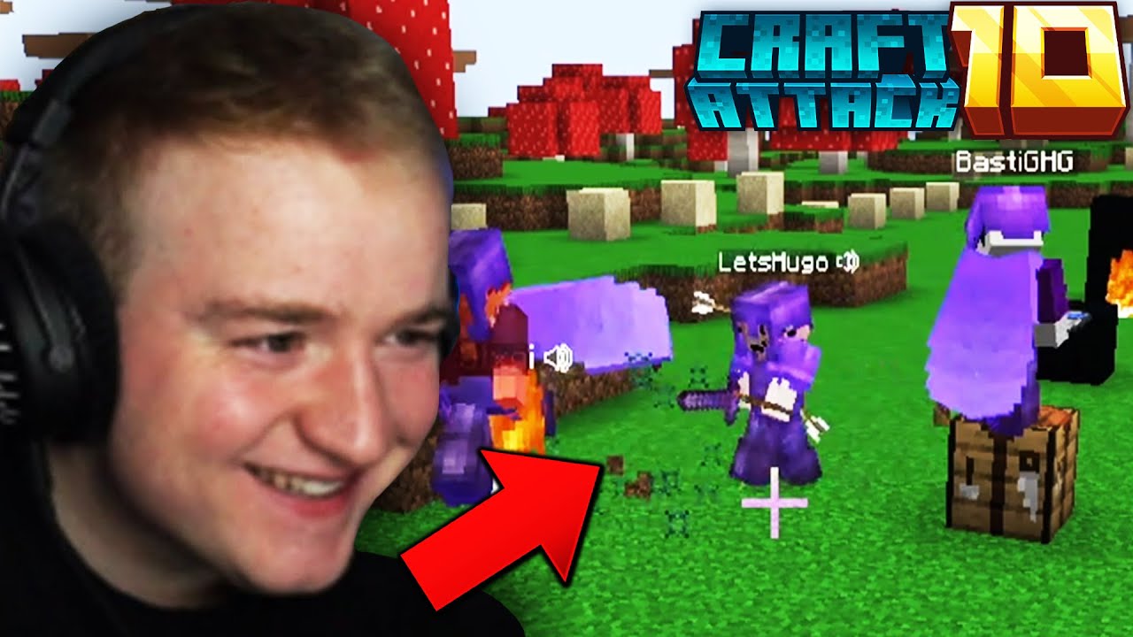 CRAFT ATTACK 10 CHAOS mit BASTIGHG, STEGI, SPARK & HUGO - YouTube
