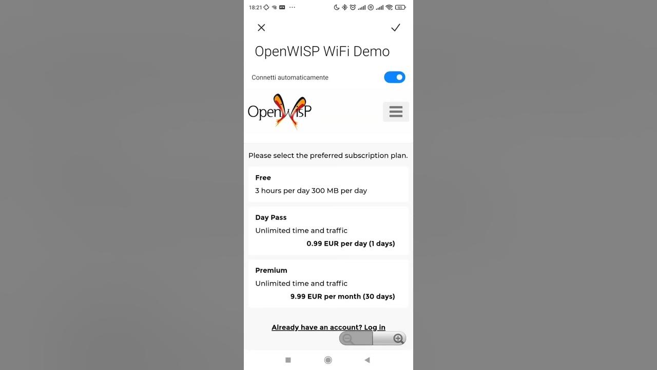 OpenWISP Paid WiFi Subscription Plans - YouTube