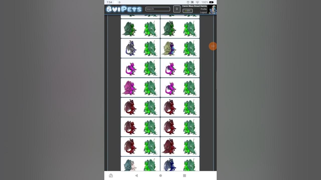 OviPets: Breeding Pure Dragonis Tabs - Aug 30th, 2024, Gameplay - YouTube
