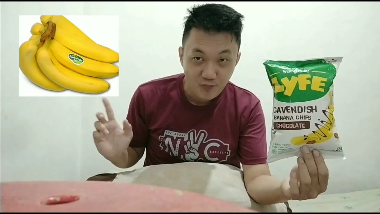 Sunpride LYFE Cavendish Banana Chips ya Keripik Pisang - YouTube