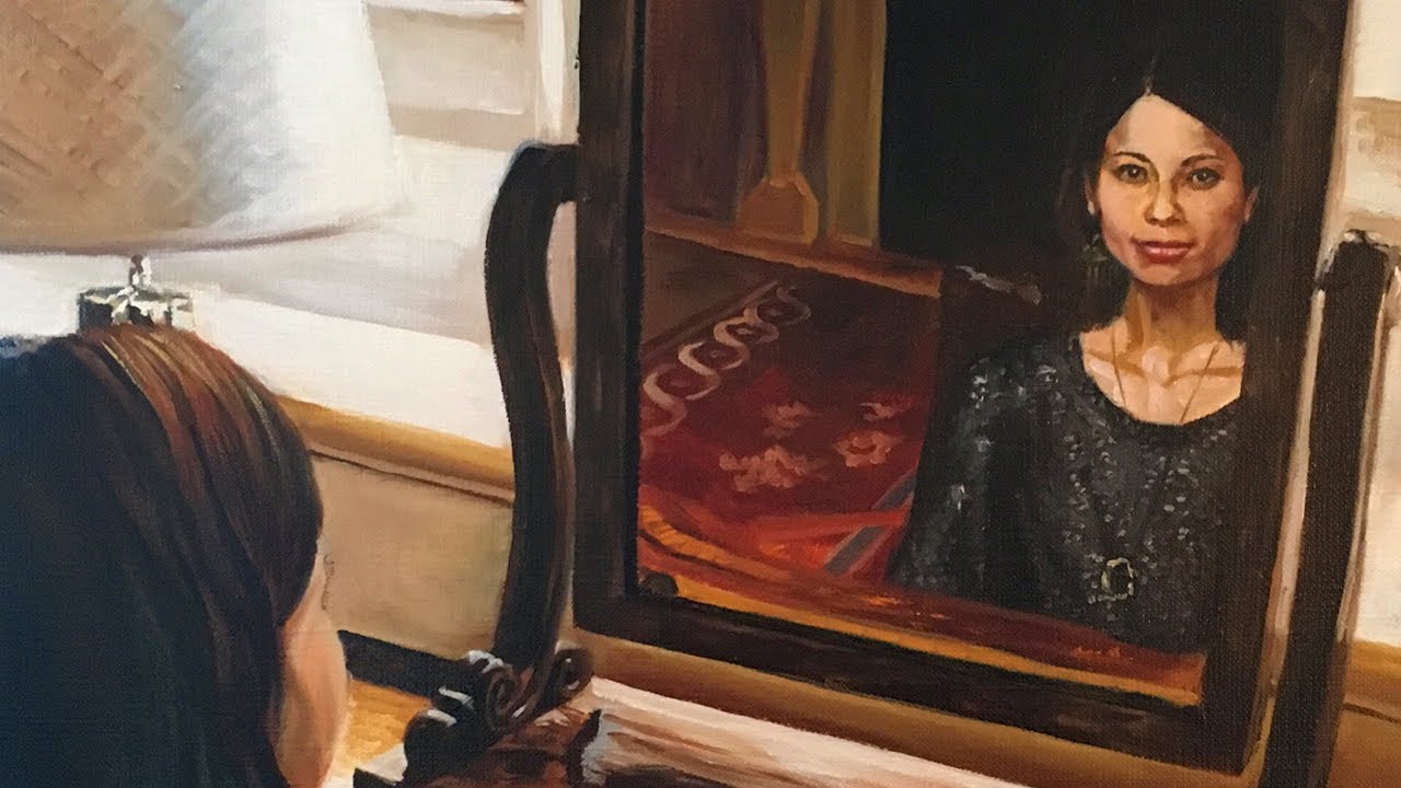 Dressing Table : Time Lapse Oil Painting by Jamie Belton - YouTube