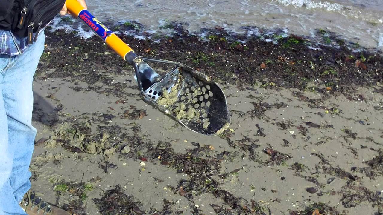 Sand scoop test 2 - YouTube