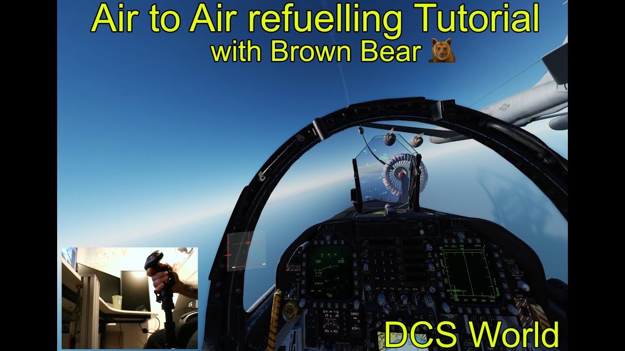 F18C Air to air Refueling Tutorial - YouTube