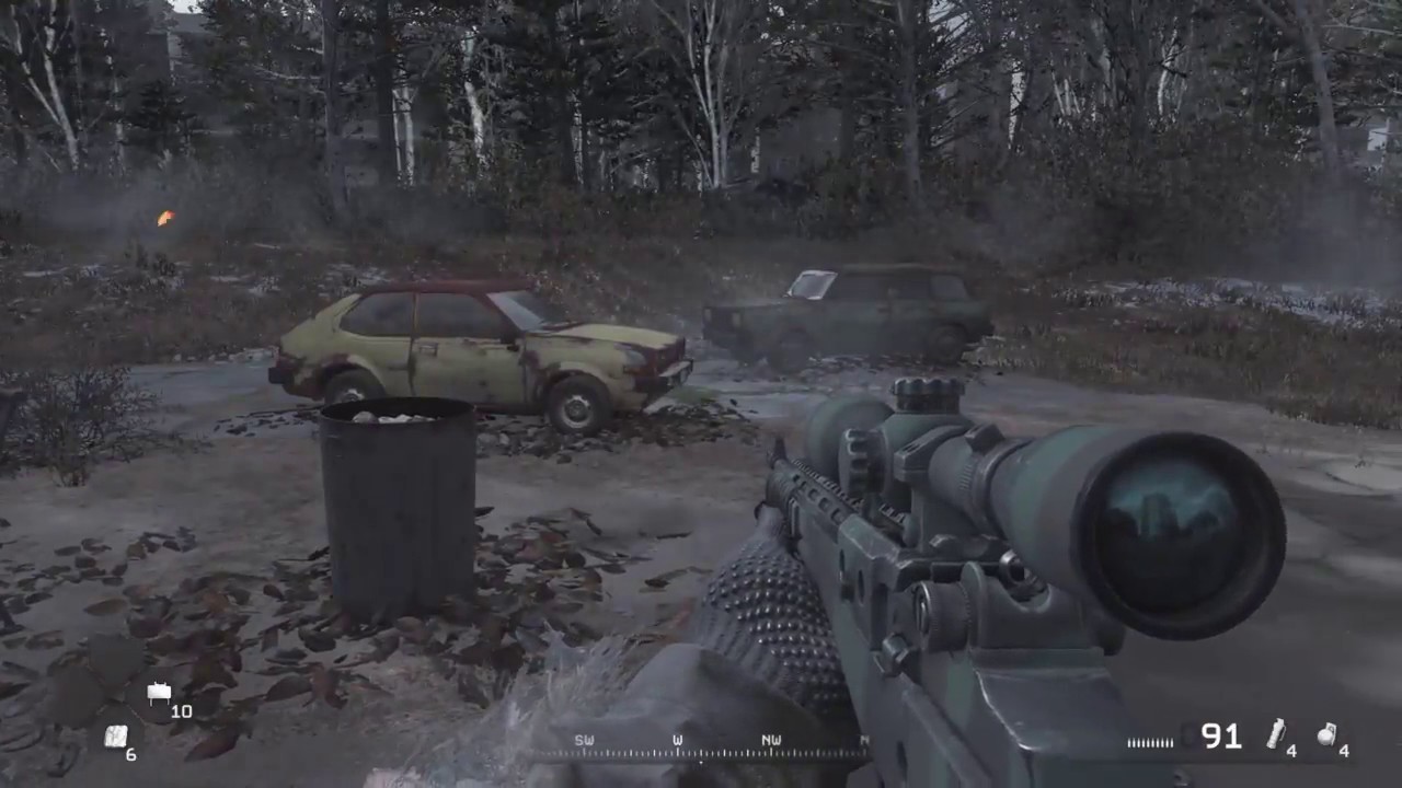 COD MW4 Remastered Easiest One Shot, One kill - Veteran - YouTube
