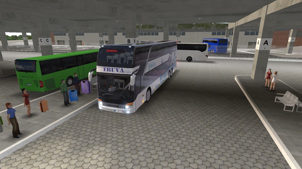 MERCEDES _BENZ TRAVAGO, NEW TURKEY TERMINAL ADDED, BUS SIMULATOR ...