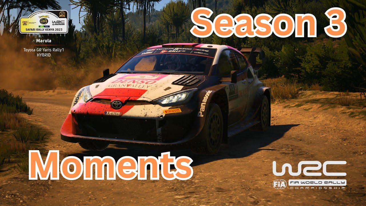 EA Sports WRC / 4K / Moments Season 3 / Podium at Safari / Onboard View ...