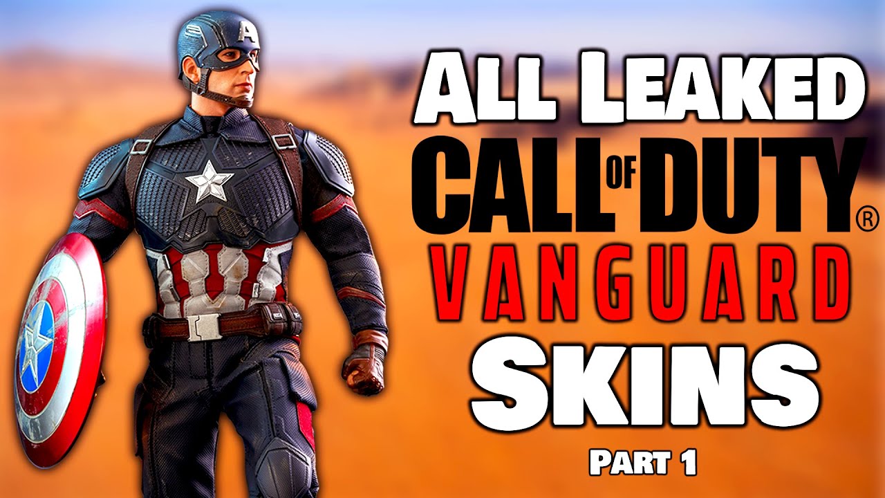 All New Call of Duty Vanguard Leaked Skins Part 1 - YouTube