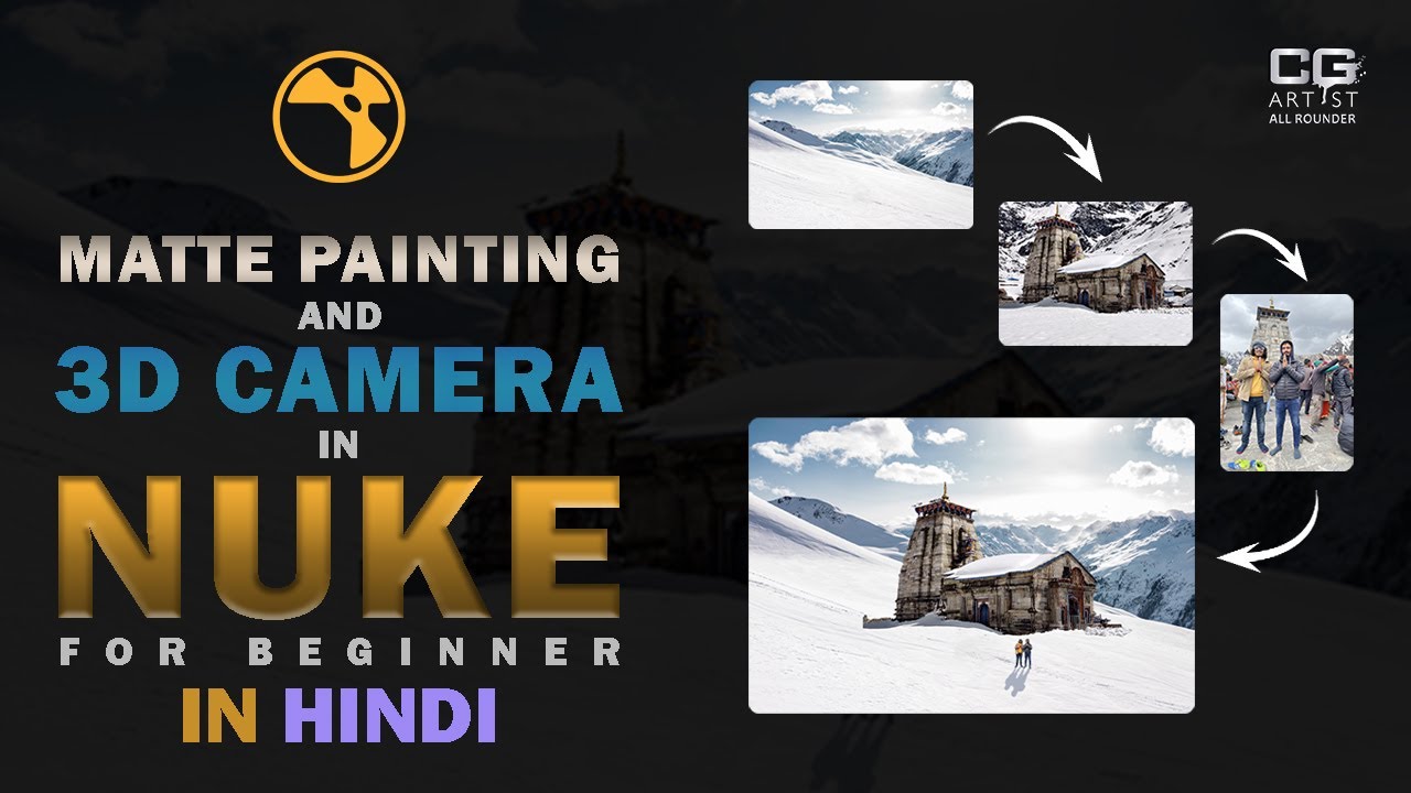 Nuke Tutorial : MATTE PAINTING | pt 2 - YouTube