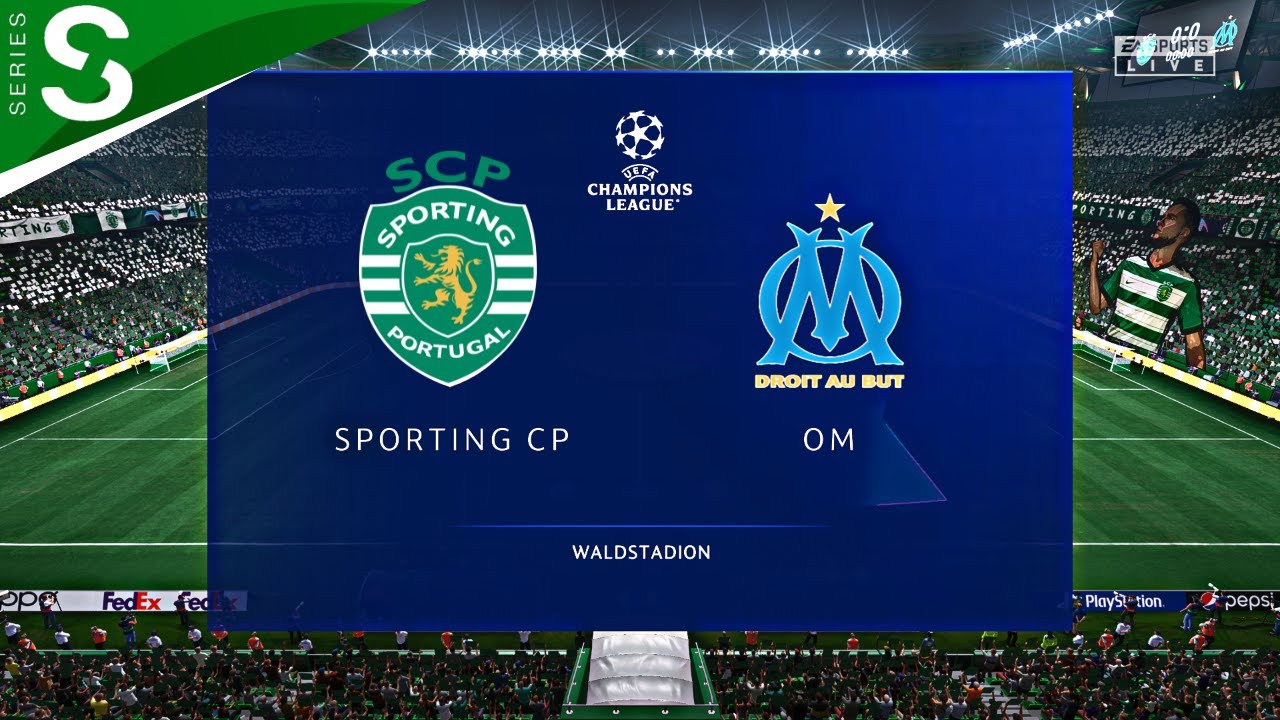 Sporting CP vs Olympique de Marseille | UCL 2022/23 - FIFA 23 - YouTube