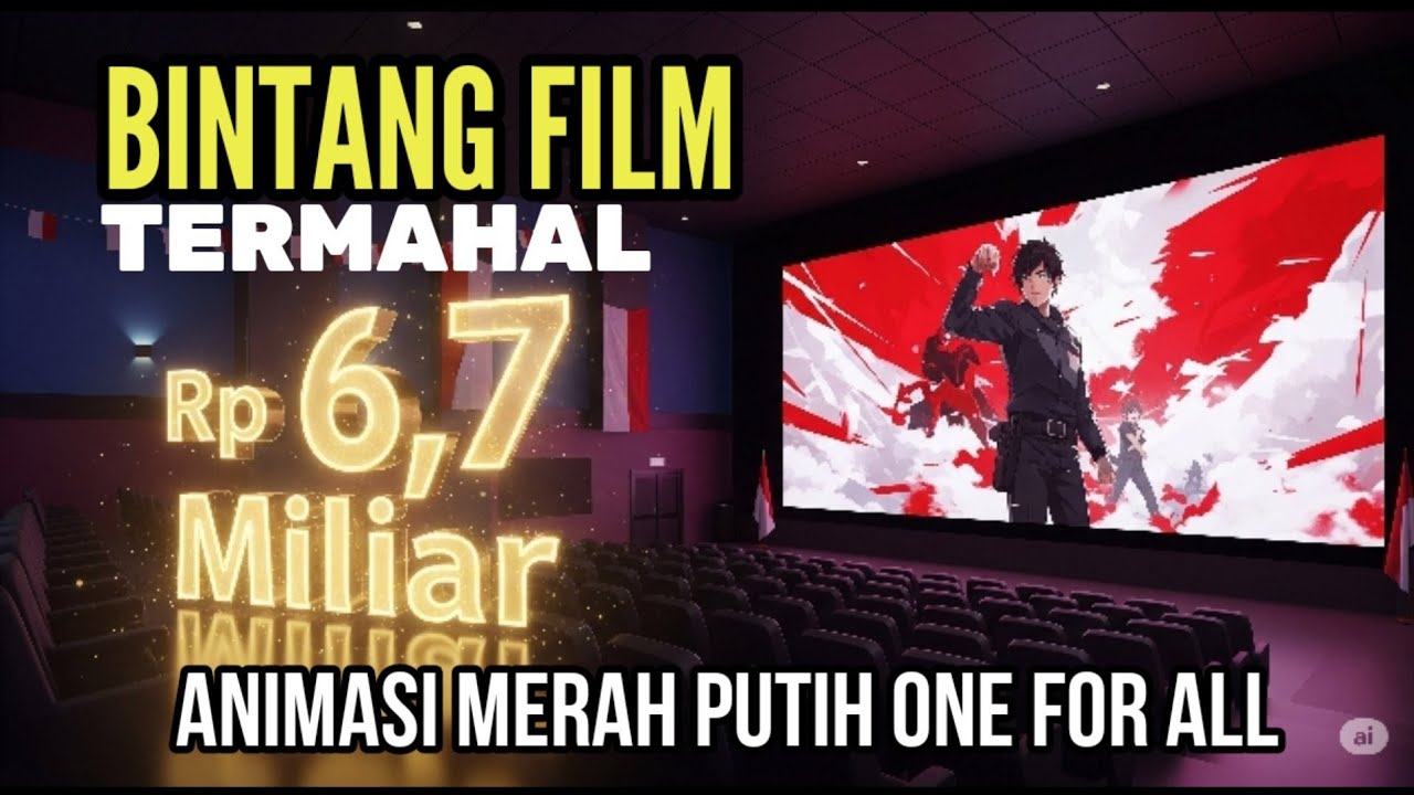 Rp. 6,7 M Jadi Bintang Utama Film Animasi One piece All Indonesia - YouTube