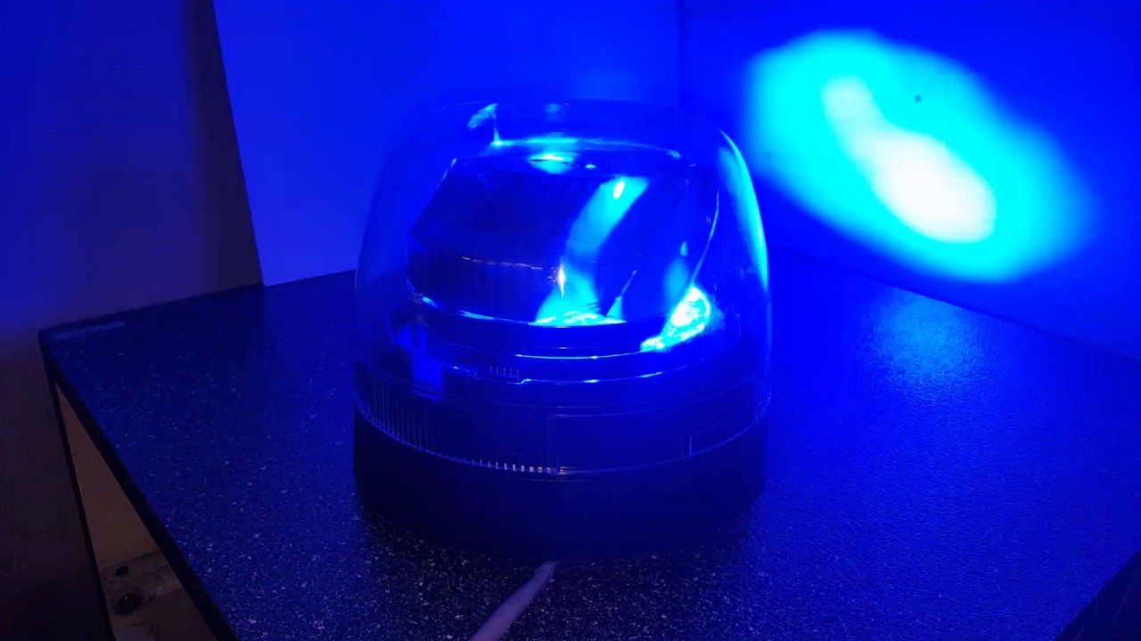 Federal Signal SLR multicolor beacon - YouTube