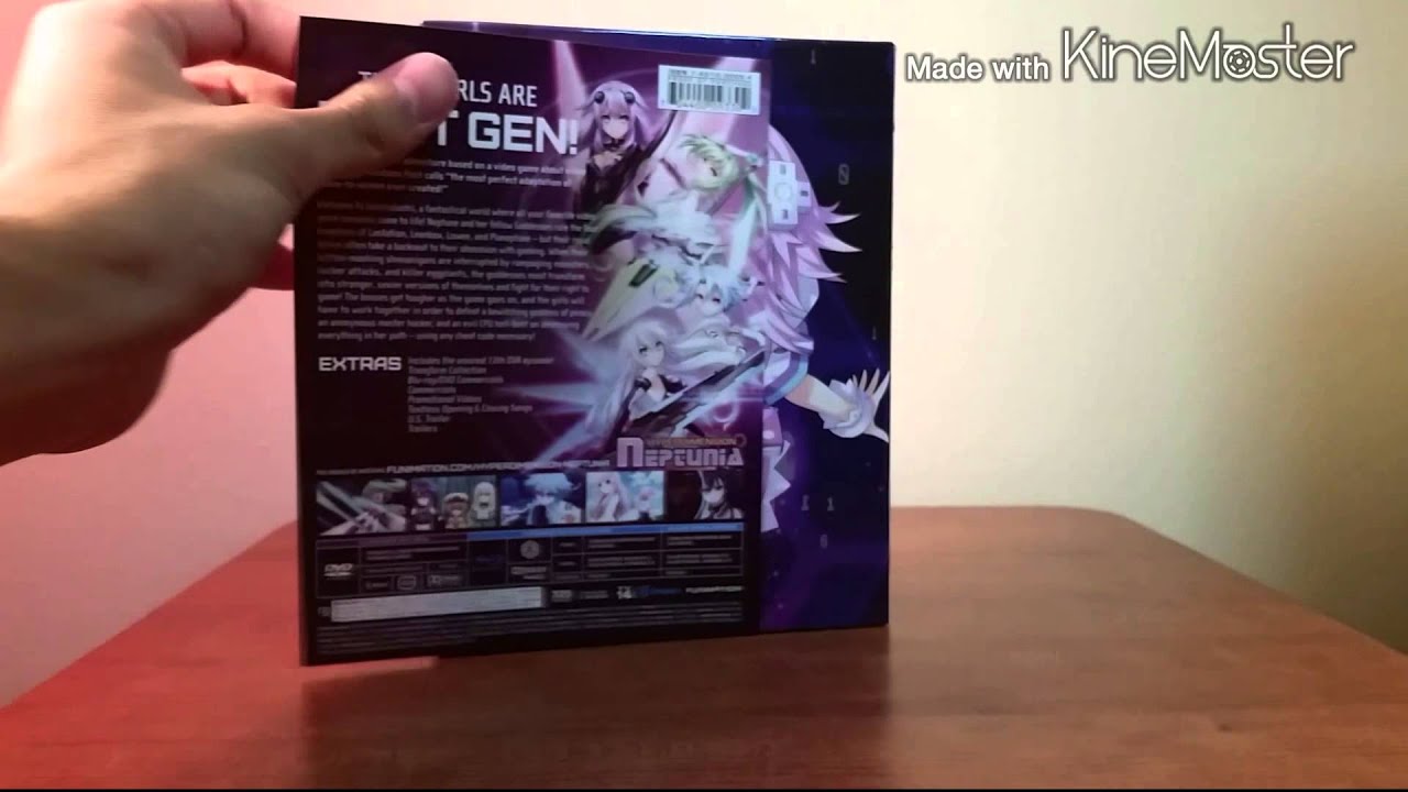 Anime Unboxing #15 Hyperdimension Neptunia Limited Edition [Blu-ray/DVD ...