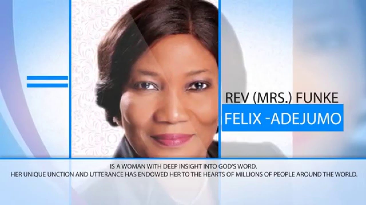 Rev. Funke Felix-Adejumo - Day 3 - 12 Days of Glory - YouTube