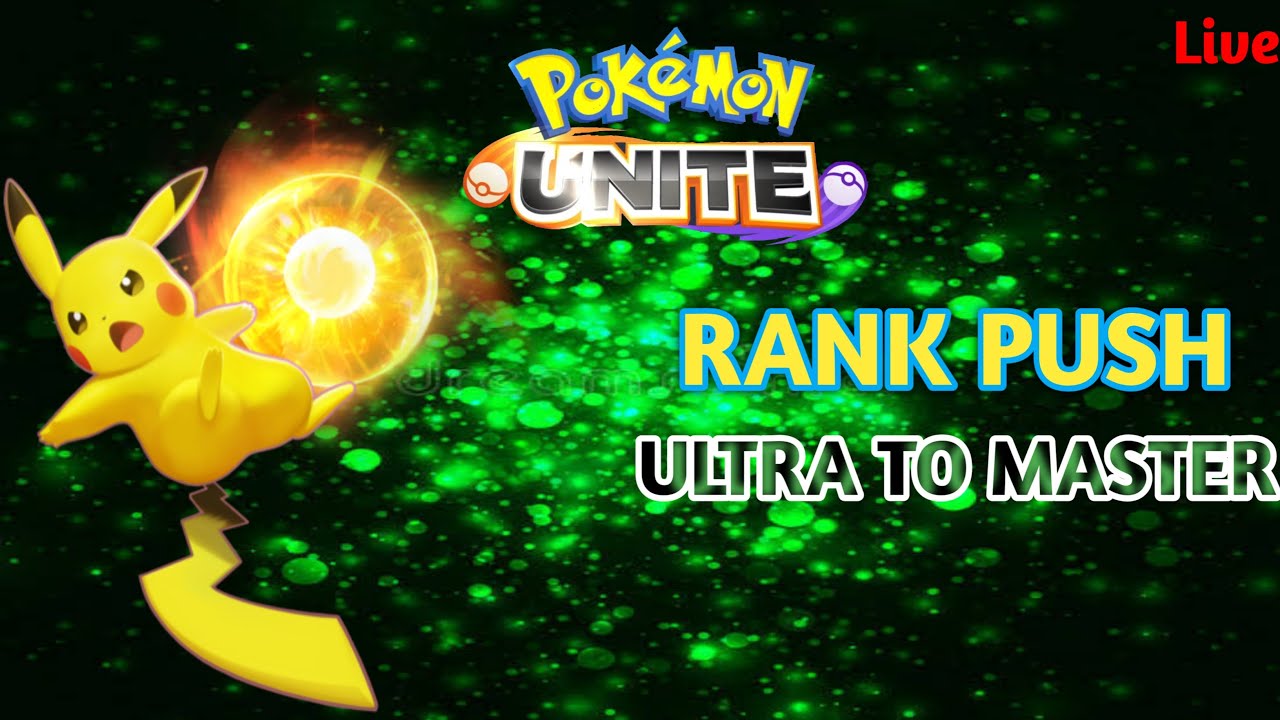Live: Pokemon Unite Gameplay | Rank Push with subscribers | RoHiT is ...