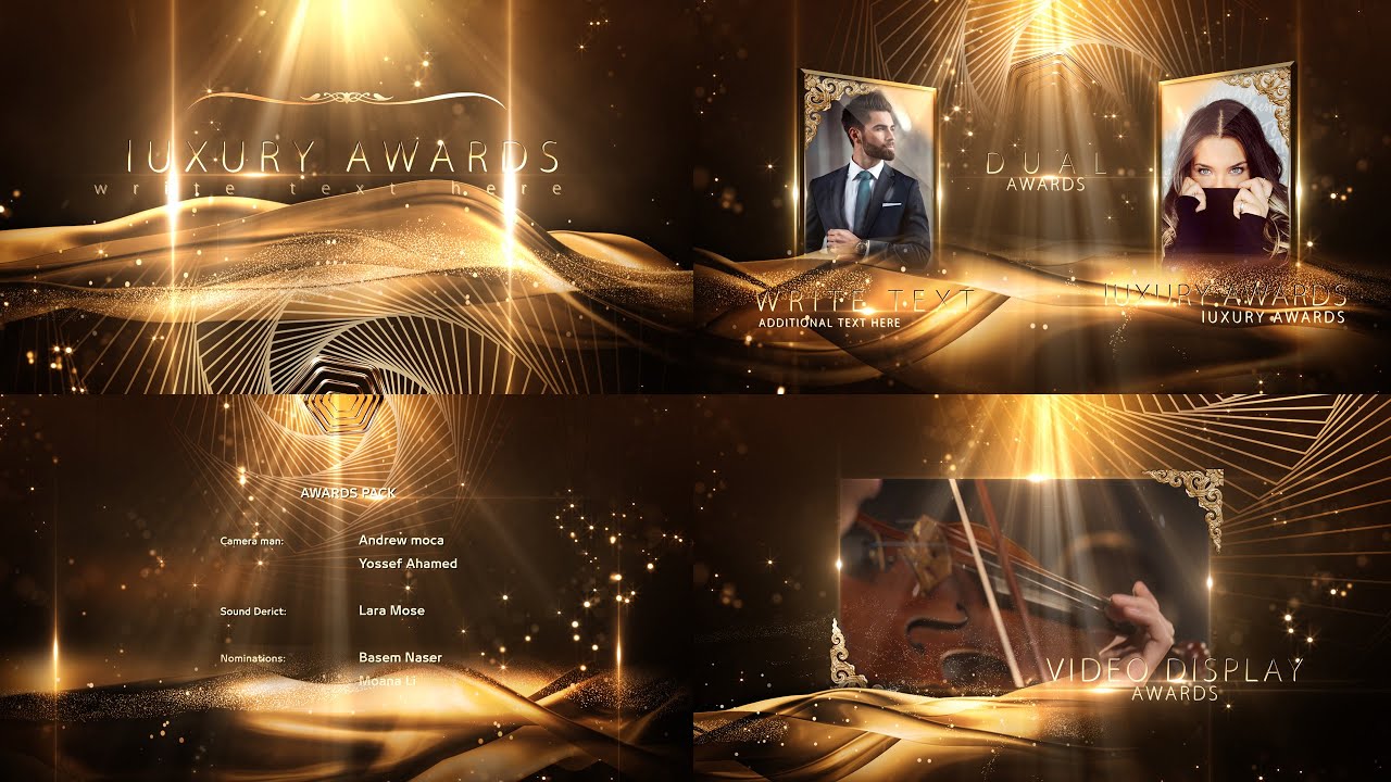 Awards After Effects Template - YouTube