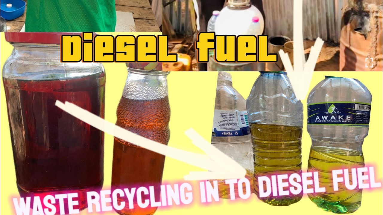 Production of fuel from waste engine oil - YouTube