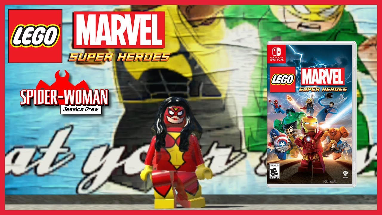 Lego Marvel Superheroes Spider Woman