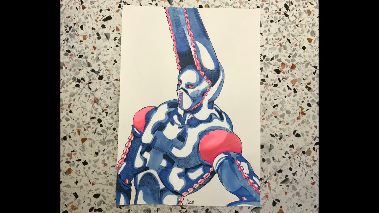 D4C Drawing | Steel Ball Run - YouTube