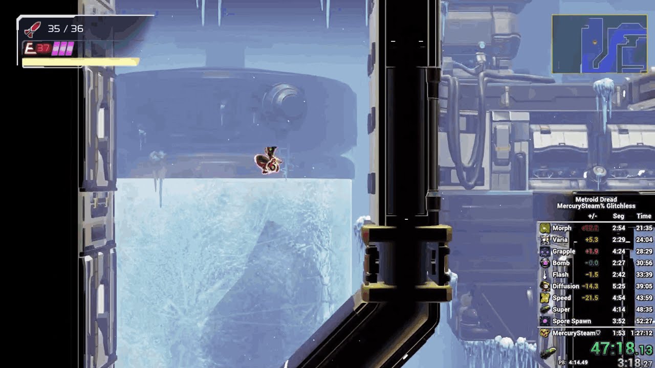 Metroid Dread MercurySteam% Glitchless in 1:26:36 - YouTube