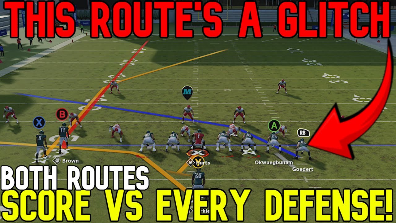 The GLITCHIEST OFFENSE in Madden NFL 24! 2 Routes SCORE VS EVERY ...