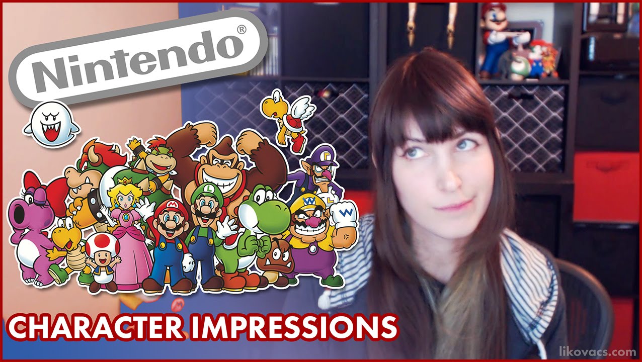 Nintendo Character Impressions // Vol 1 - YouTube