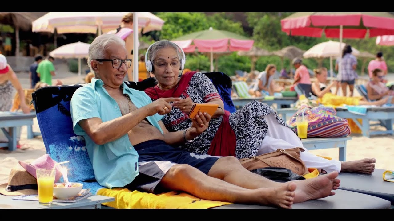 Two best old couple Vodafone advertisement full hd 2017 - YouTube