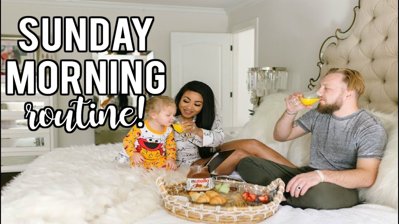 Sunday Morning Routine | Makeup & Outfit Ideas! - YouTube