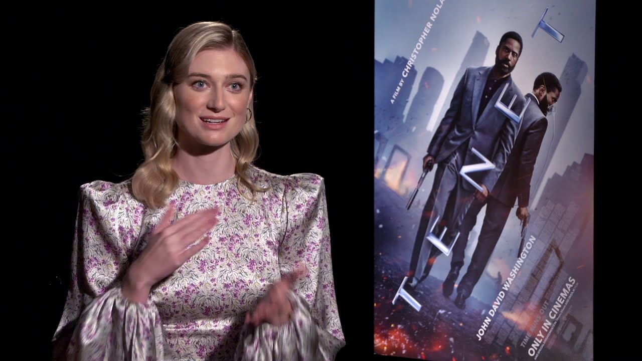 "Tenet" Elizabeth Debicki interview - YouTube