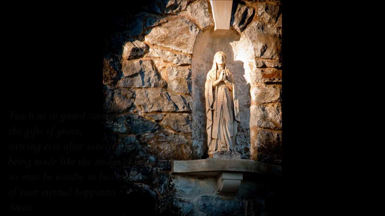 Deign, O Immaculate Virgin (Prayer of St. Paschasius Radbertus) - YouTube