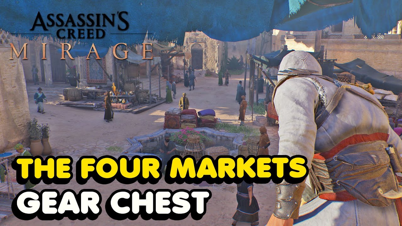 How To Get The Four Markets Chest In Assassin's Creed Mirage - YouTube