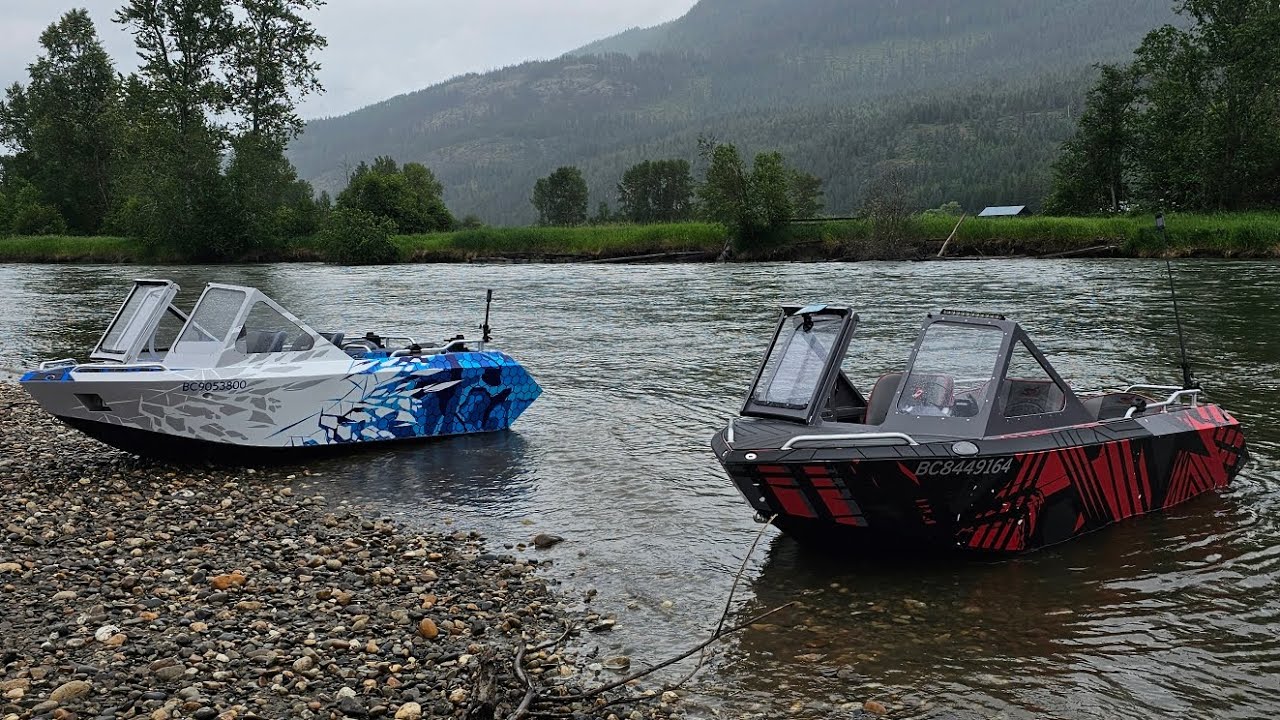 Mabel Lake to Shuswap Falls Mini Jet Boat Run - YouTube