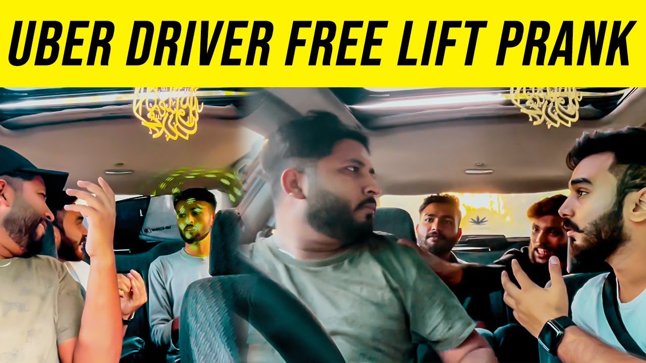 Filling UBER Car with Friends - Prank in Pakistan @sharikshah - YouTube