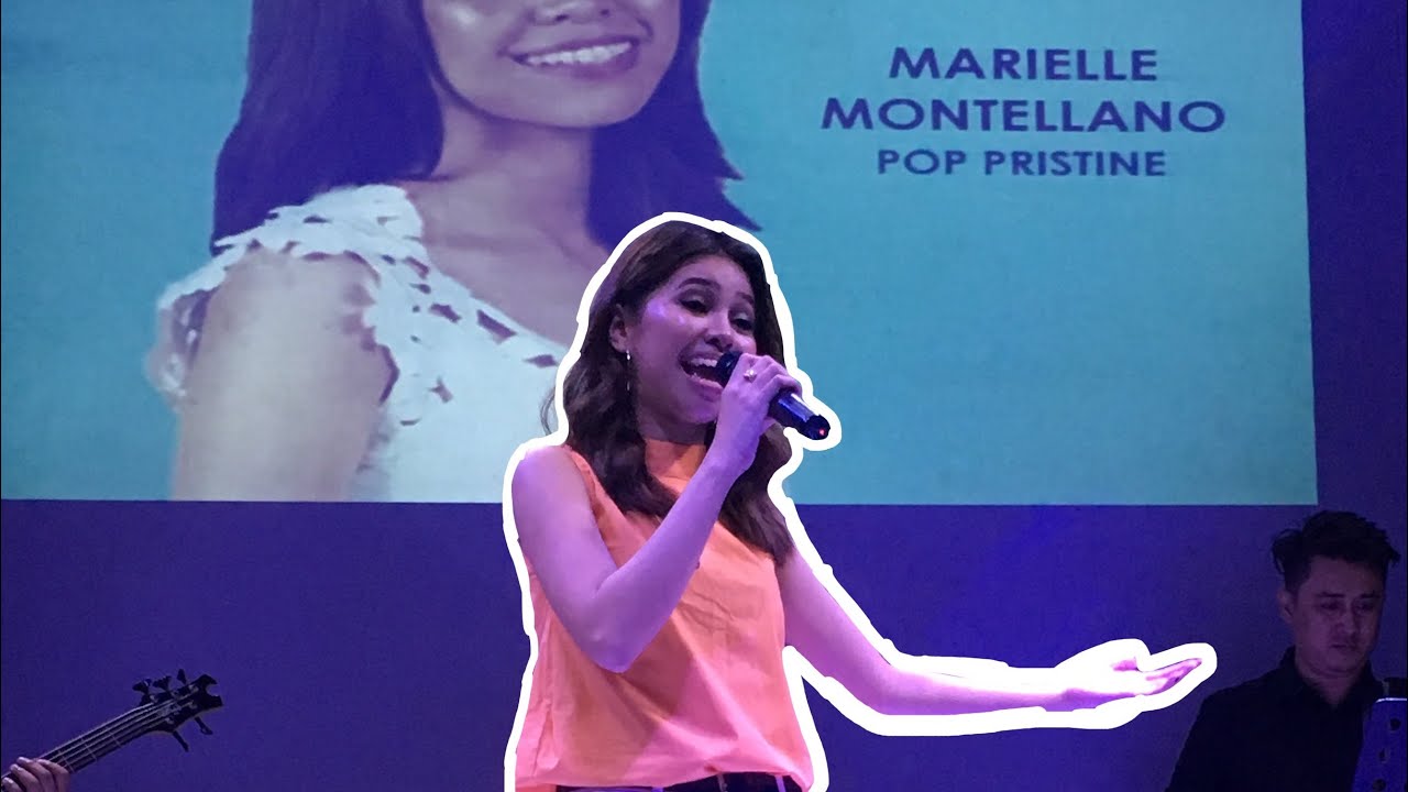 Marielle Montellano - I love you goodbye @ music hall - YouTube