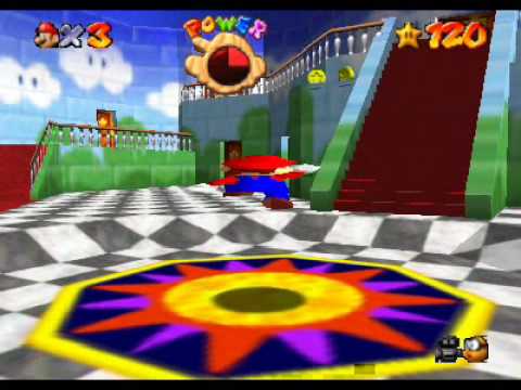 Super Mario 64 Mario Bouncing Dead - YouTube
